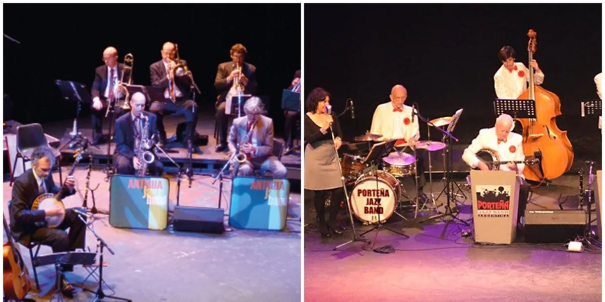 ¡Para agendar! Dos grandes bandas de jazz tradicional, en vivo en un ...