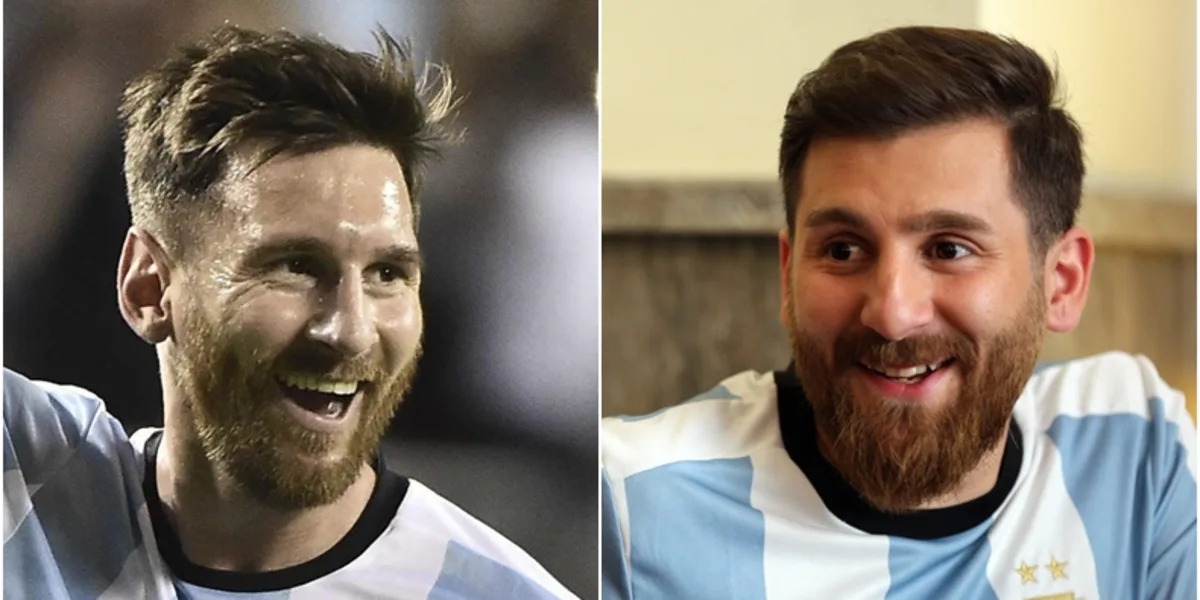 ¿Quién es quién? El increíble doble de Messi al que todos le piden ...