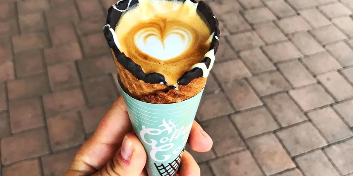 ¡Qué rico! Café en cono de helado, nueva tendencia foodie | Filo News