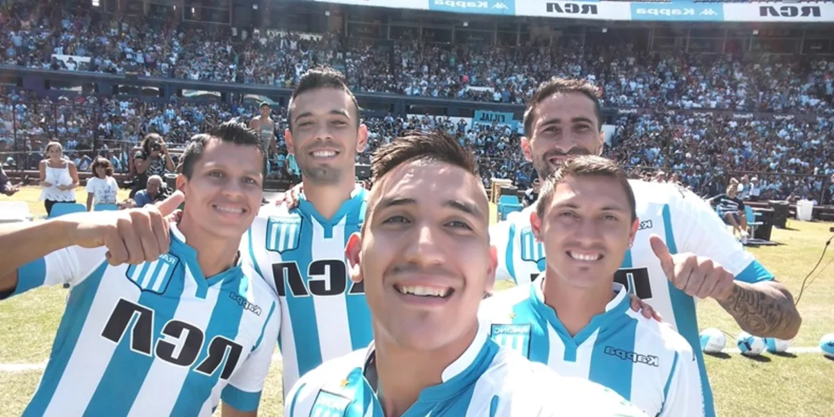 Le puso ritmo: el baile de Centurión en la presentación de Racing ...