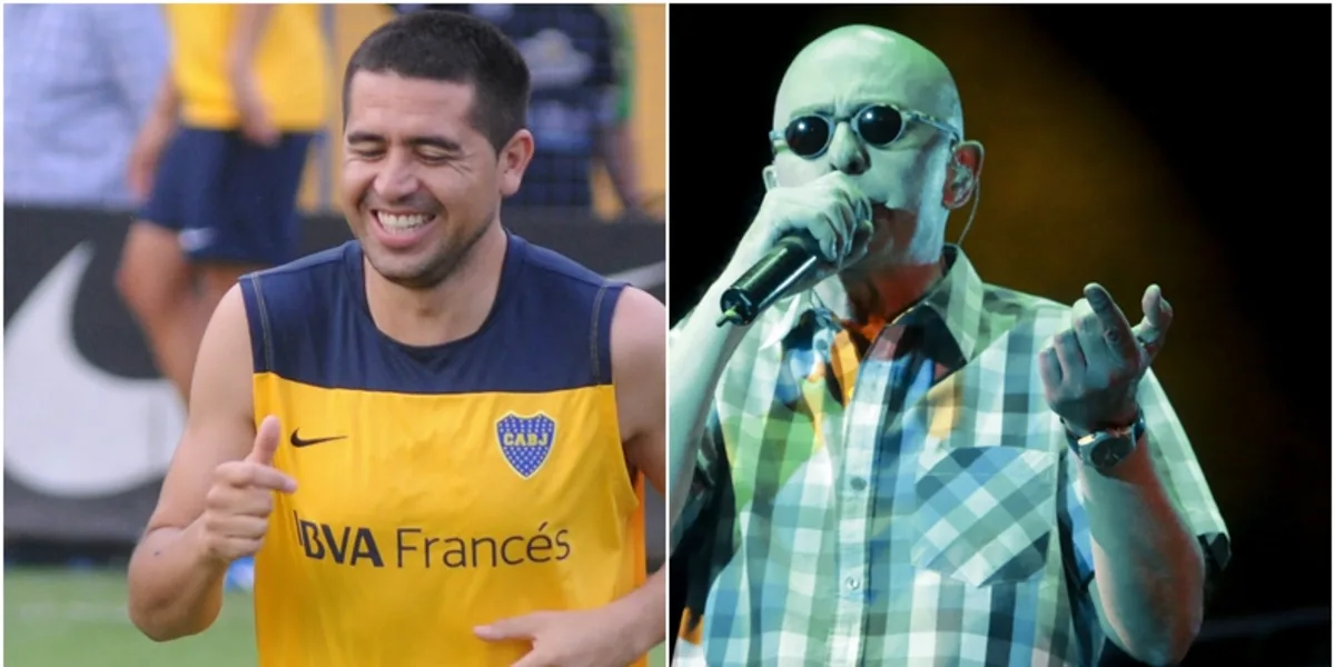 Cumbre de ídolos: Riquelme y el Indio Solari, juntos para los hinchas ...