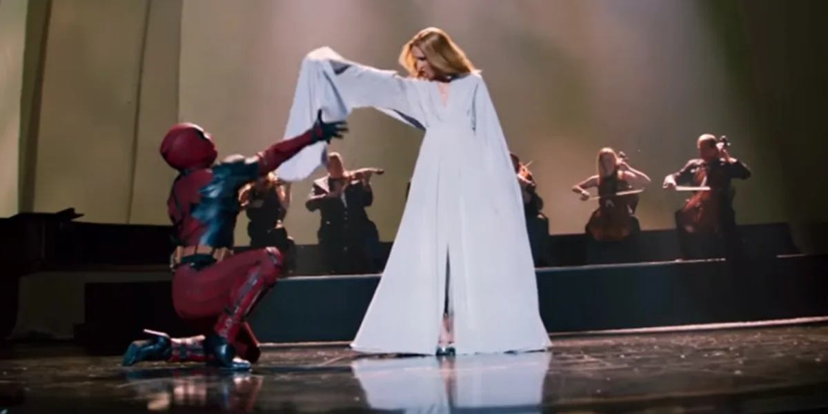 ¿Igual que "El Lago de los cisnes"? Deadpool baila al compás de Céline ...