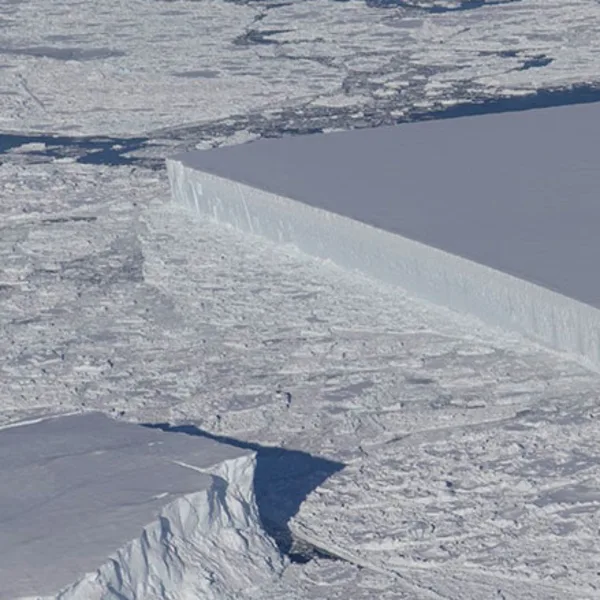 La NASA descubrió un iceberg rectangular y explica cómo se forma | Filo ...