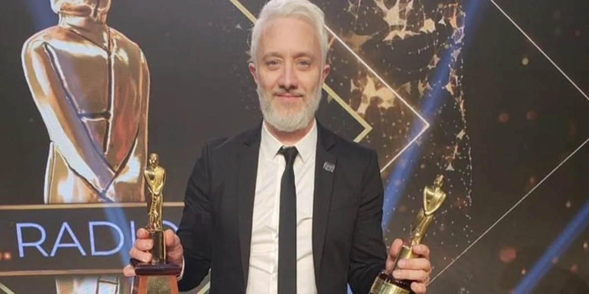 El discurso de Andy Kusnetzoff tras ganar el Oro en el Martín Fierro de ...