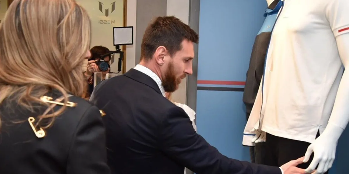 "The Messi Store": Lionel Messi estuvo presente en el lanzamiento de su ...