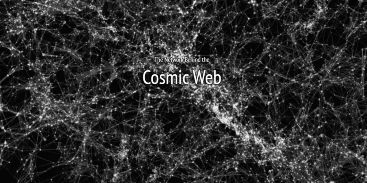 La primera imagen de la "red cósmica" que conecta todas las galaxias ...