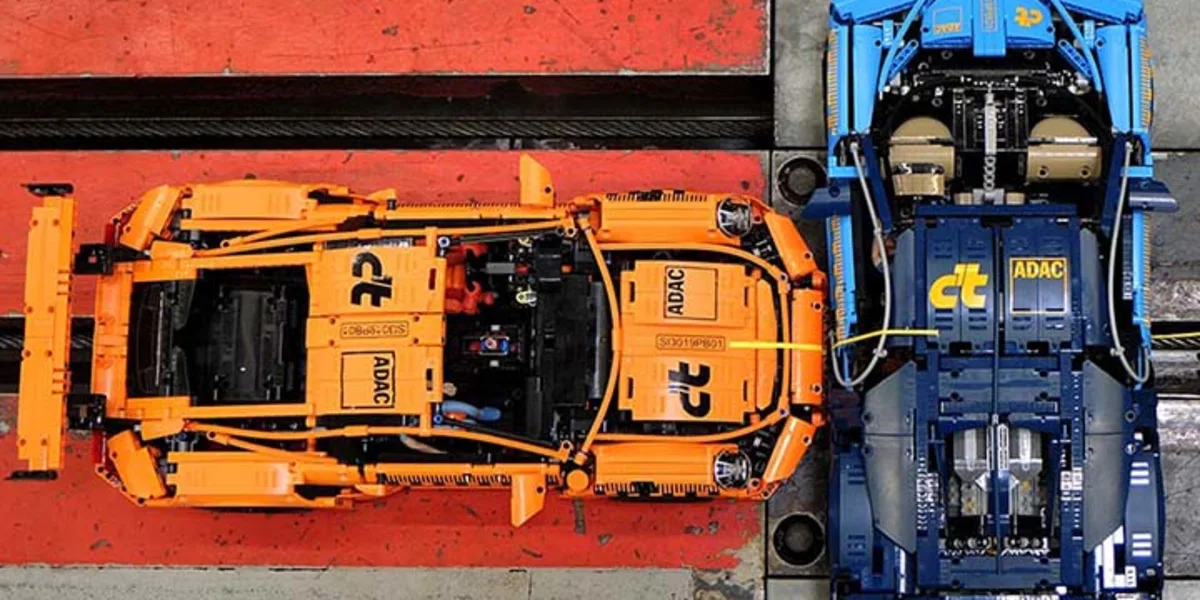 Realizaron un crash test con autos armados en piezas de Lego | Filo News