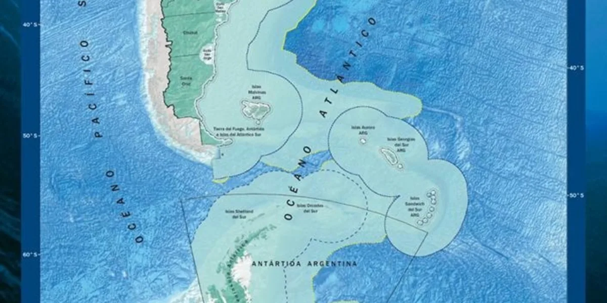 El nuevo mapa de Argentina: límites marítimos extendidos y Tierra del ...