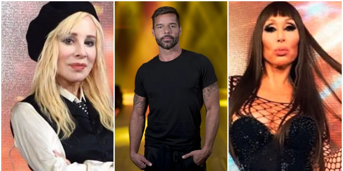 Moria Casán y Nacha Guevara tildaron a Ricky Martin de sucio y ...