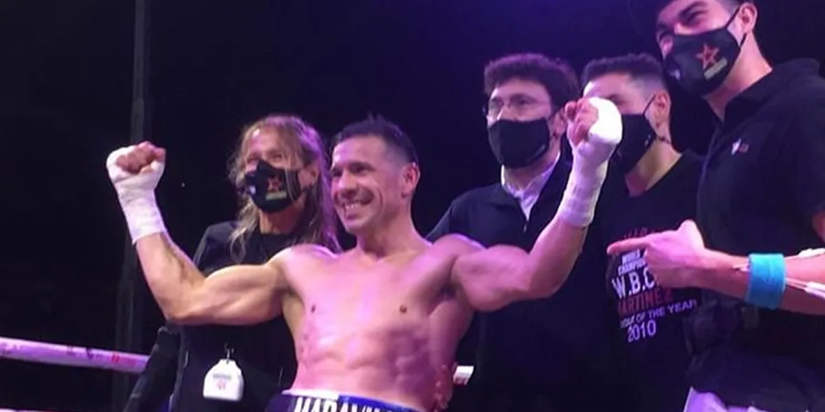Maravilla Martínez ganó por nocaut y sueña con una chance mundialista ...