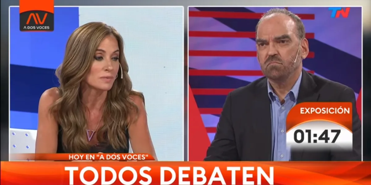 Cruce entre Fernando Iglesias y Victoria Tolosa Paz: "Es difícil ...