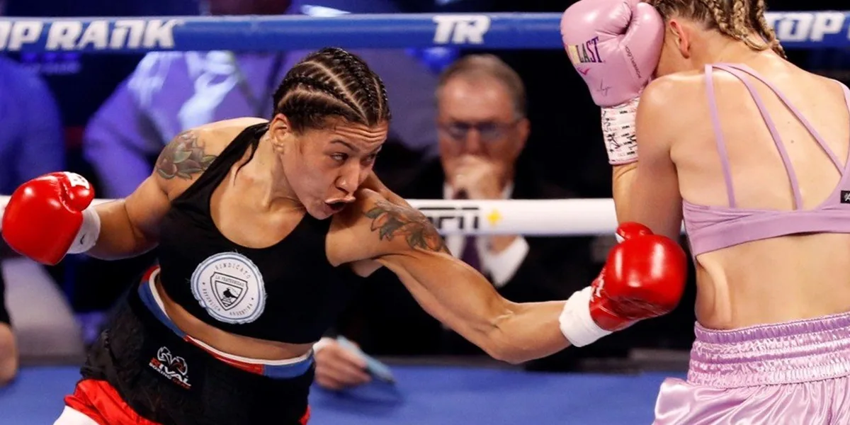 La "Pantera" Erica Farías no pudo celebrar en Las Vegas | Filo News