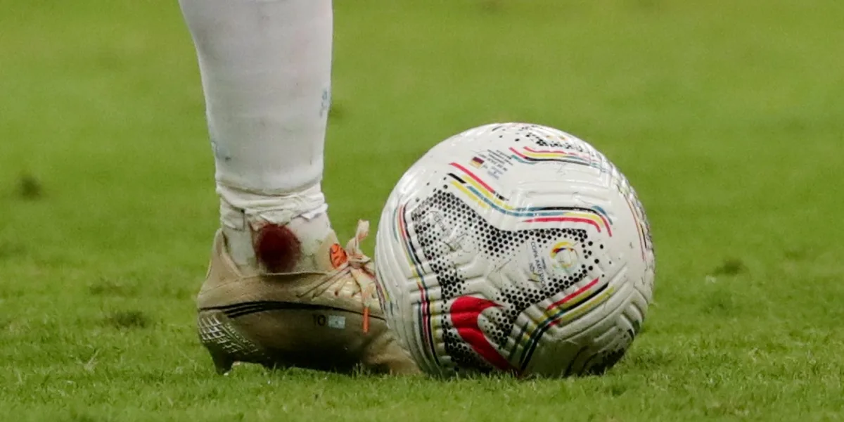 Así le quedó el tobillo a Lionel Messi tras la patada de Frank Fabra ...