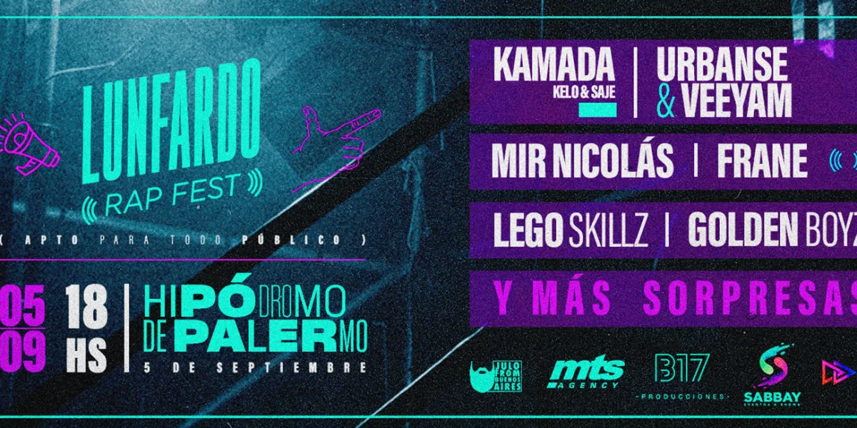 Llega el Lunfardo Rap Fest Vol II con Kamada, Urbanse & Veeyam, Mir ...