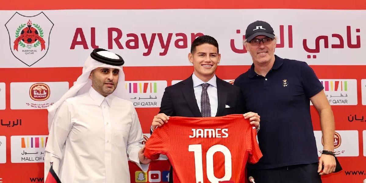 James Rodríguez fue presentado en el Al Rayyan de Qatar | Filo News