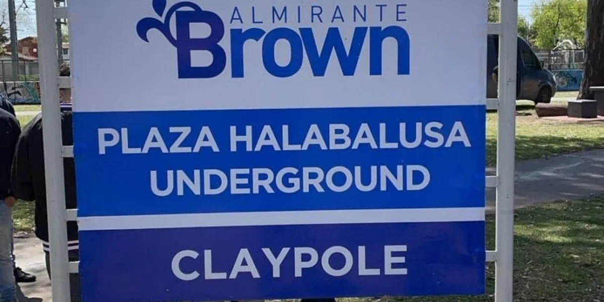 Histórico: la plaza de Claypole fue renombrada como "Halabalusa ...