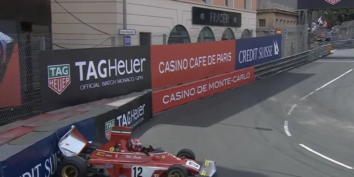 Insólito choque de Charles Leclerc en Mónaco | Filo News