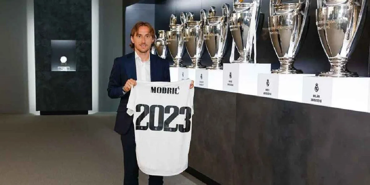 Luka Modric renovó su contrato con el Real Madrid | Filo News
