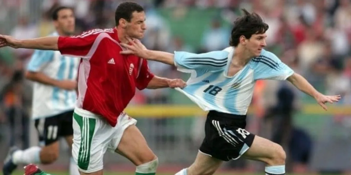 Se cumplen 17 años del debut de Lionel Messi en la Selección Argentina ...