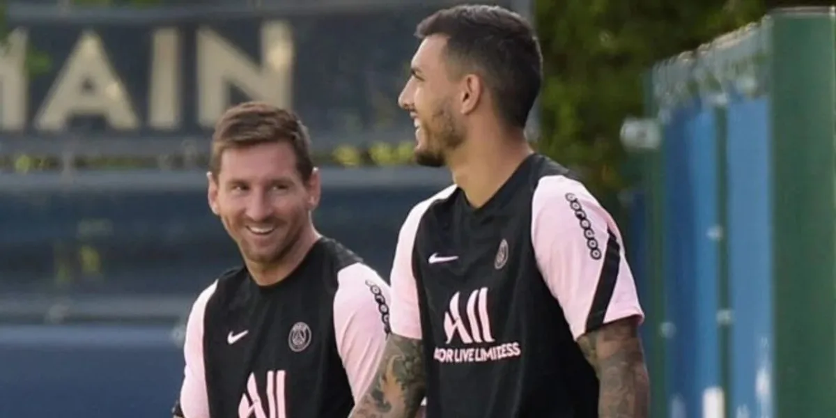 Lionel Messi despidió a Leandro Paredes del París Saint Germain | Filo News
