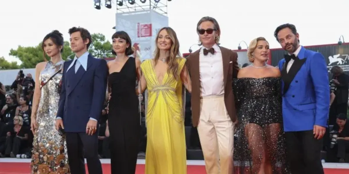 El tenso momento entre Florence Pugh y Olivia Wilde en el Festival de Venecia | Filo News