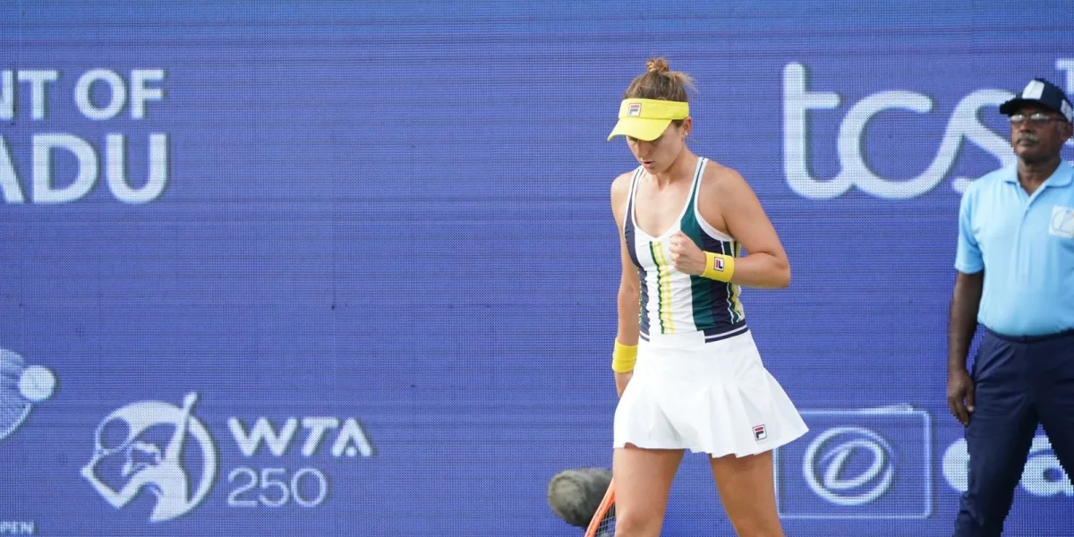 Nadia Podoroska clasificó a las semifinales del WTA 250 de Chennai ...