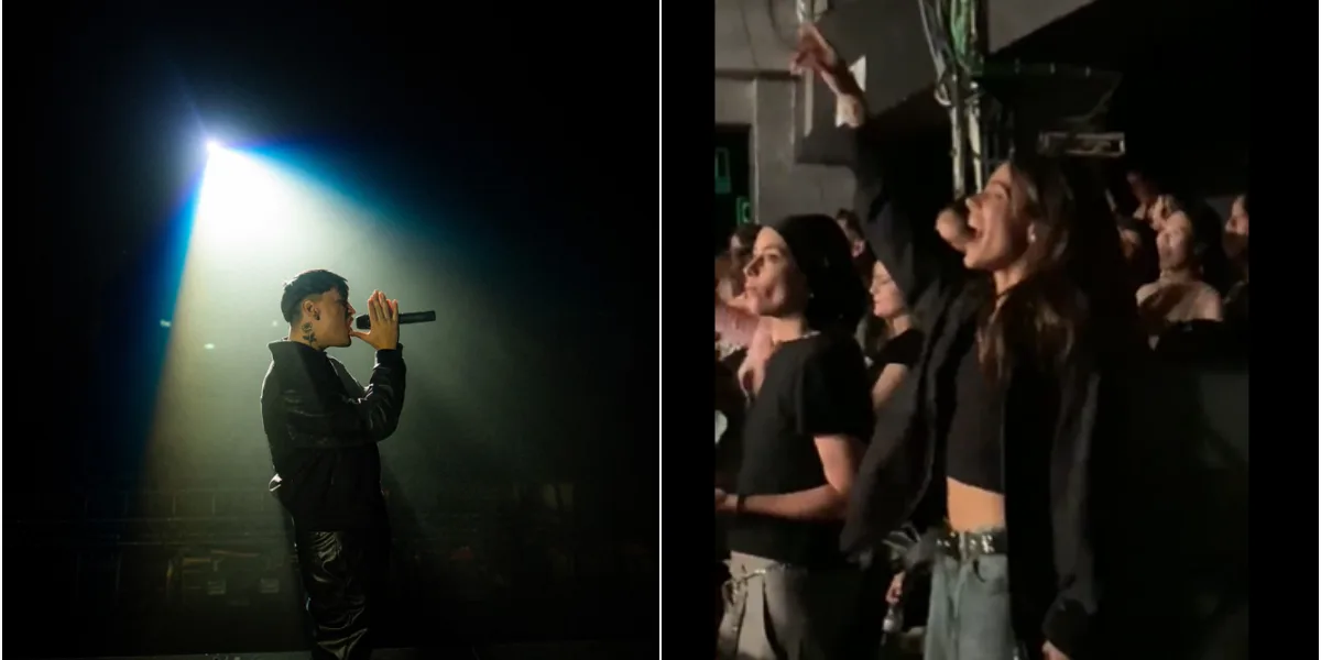 Tini dijo presente en el show de Tiago PZK y cantaron por primera vez ...