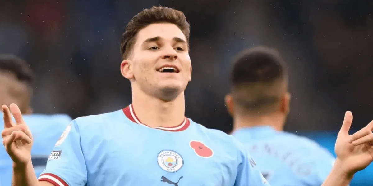Julián Álvarez fue elegido jugador del mes en Manchester City | Filo News