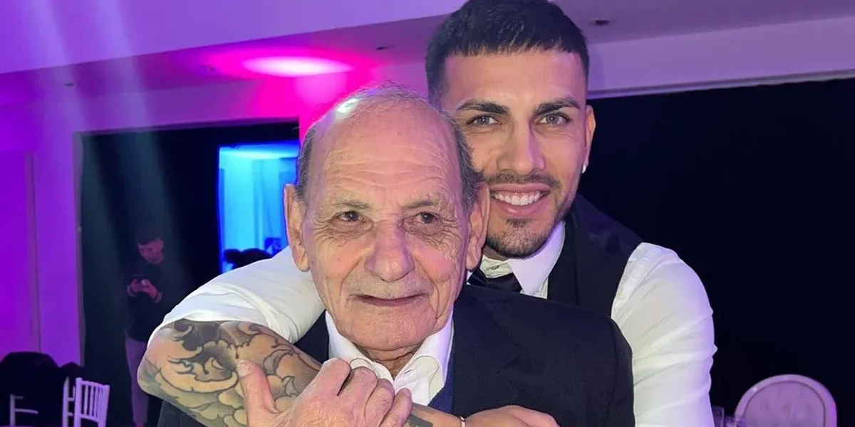 El mensaje de Leandro Paredes por el fallecimiento de su abuelo | Filo News