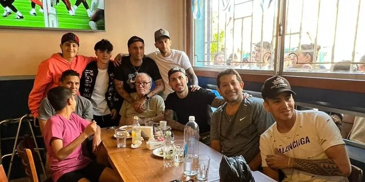 El lindo gesto que tuvo Leandro Paredes con uno de sus formadores futbolísticos | Filo News