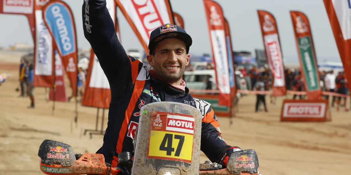 El argentino Kevin Benavides ganó el Rally Dakar en la categoría Motos ...