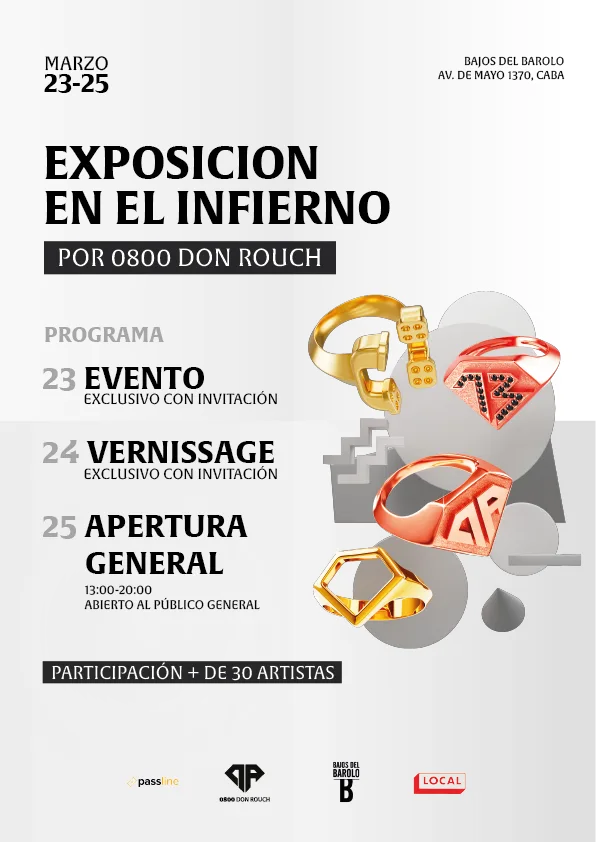 0800 Don Rouch realizará la "Exposición en el Infierno" | Filo News