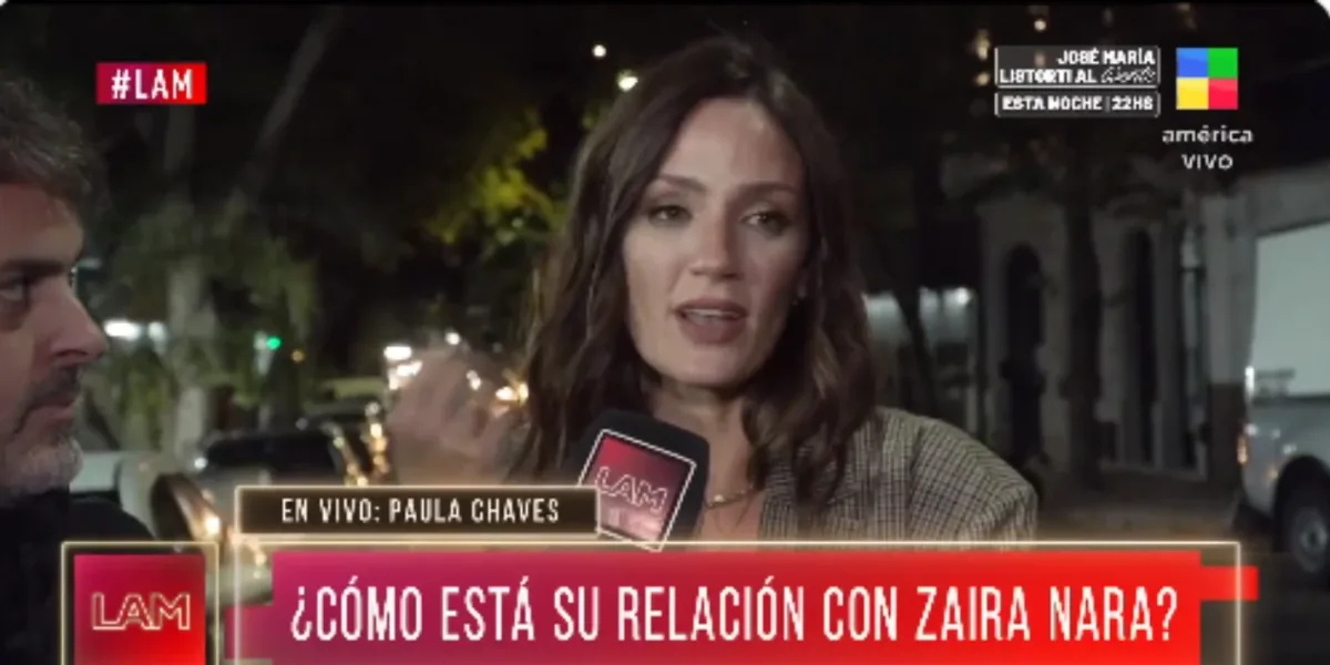 Paula Chaves habló de su relación con Zaira Nara: "En este momento estamos distanciadas" | Filo News