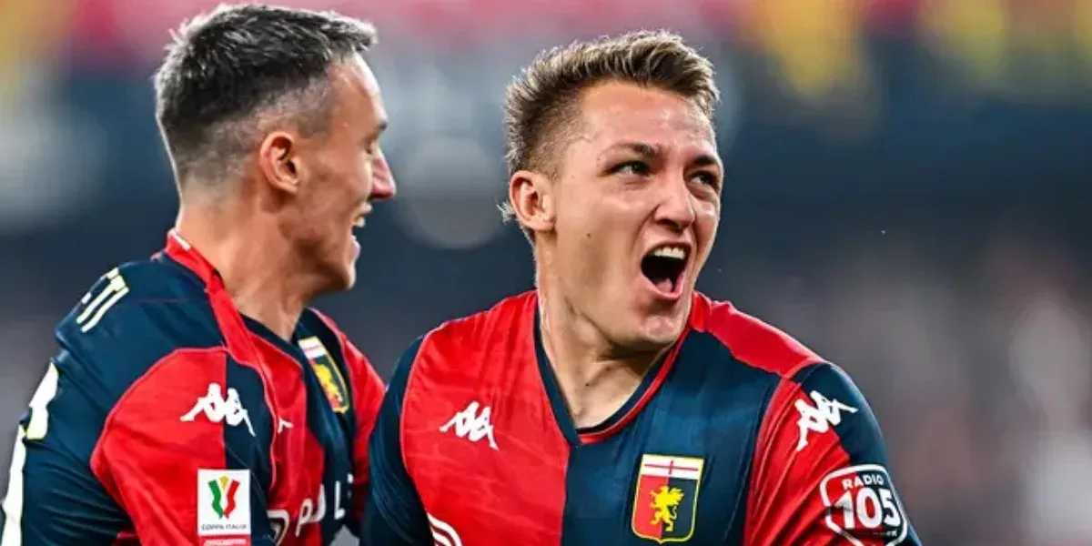 Mateo Retegui y un debut goleador en el Genoa: marcó un doblete en la ...