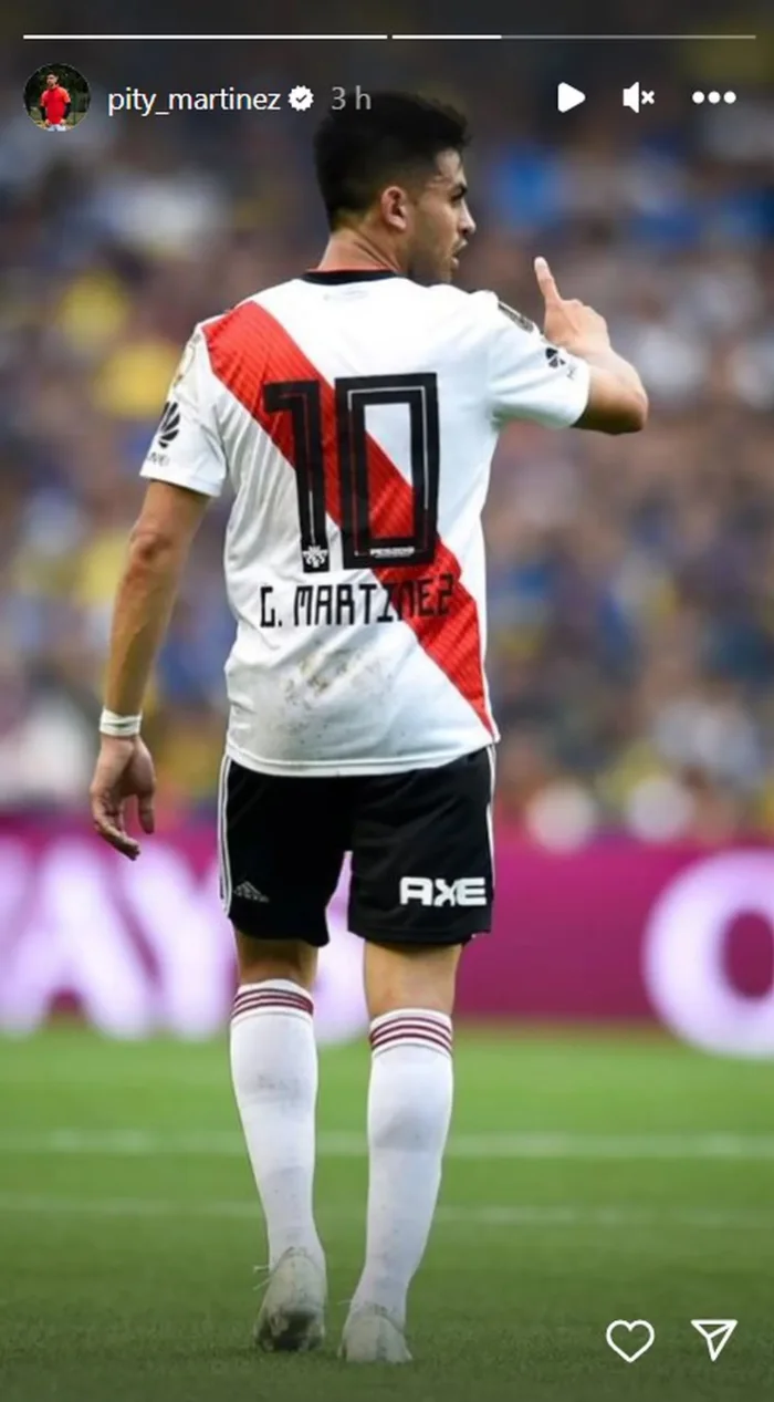 A la espera de la confirmación de su regreso a River, Gonzalo "Pity ...