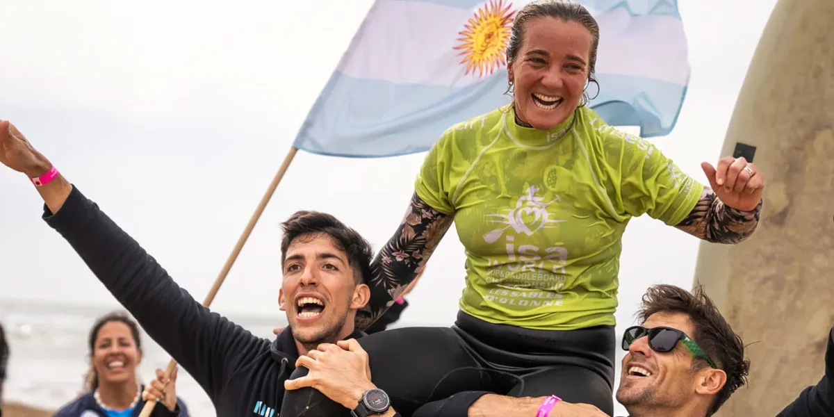 La surfista Lucía Cosoleto se consagró bicampeona del mundo | Filo News