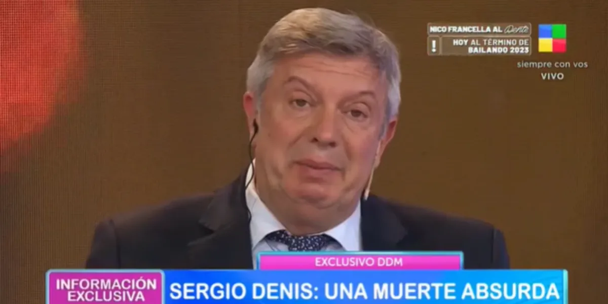 Mauricio D`Alessandro se quebró al recordar a Sergio Denis | Filo News