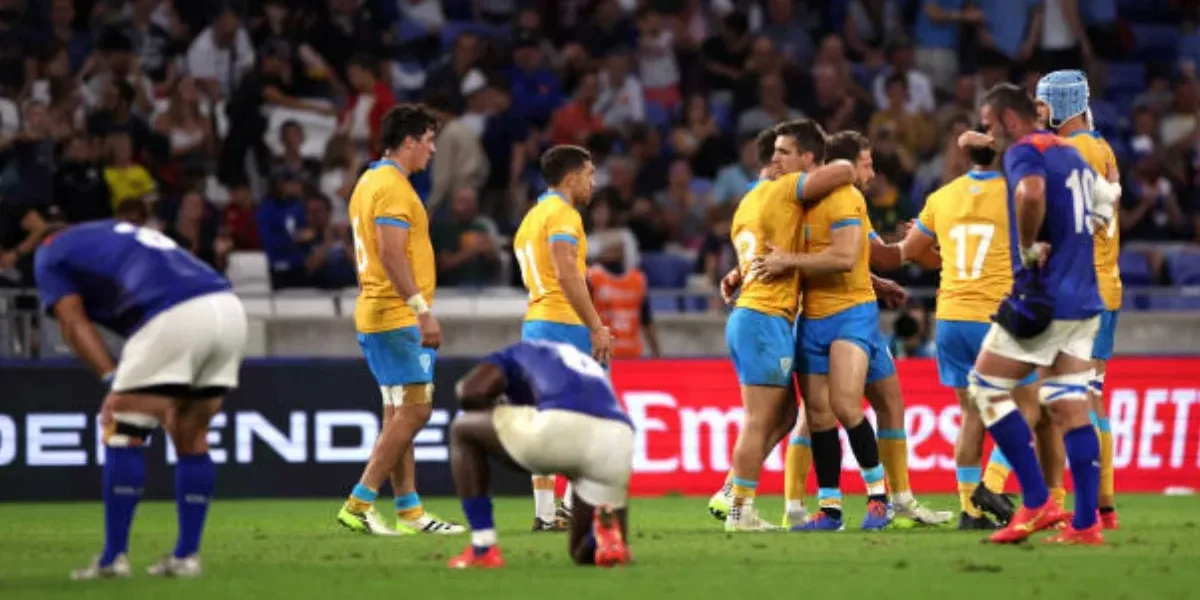 Uruguay superó a Namibia y alcanzó su primer triunfo en el Mundial de ...