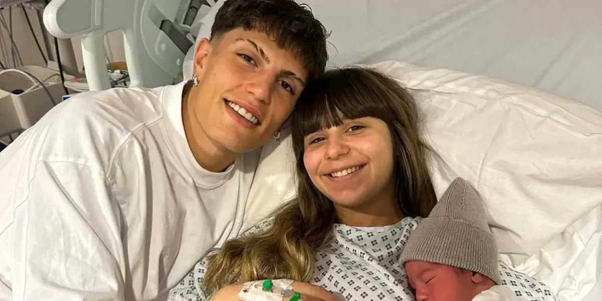 Alejandro Garnacho y Eva García se convirtieron en padres | Filo News
