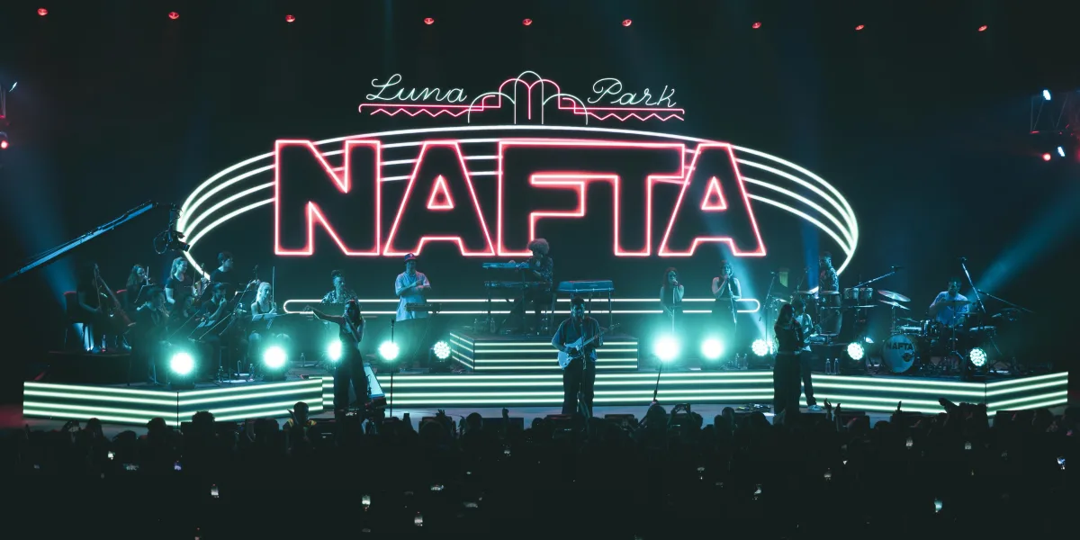 NAFTA presentó su nuevo álbum ante un Luna Park agotado | Filo News