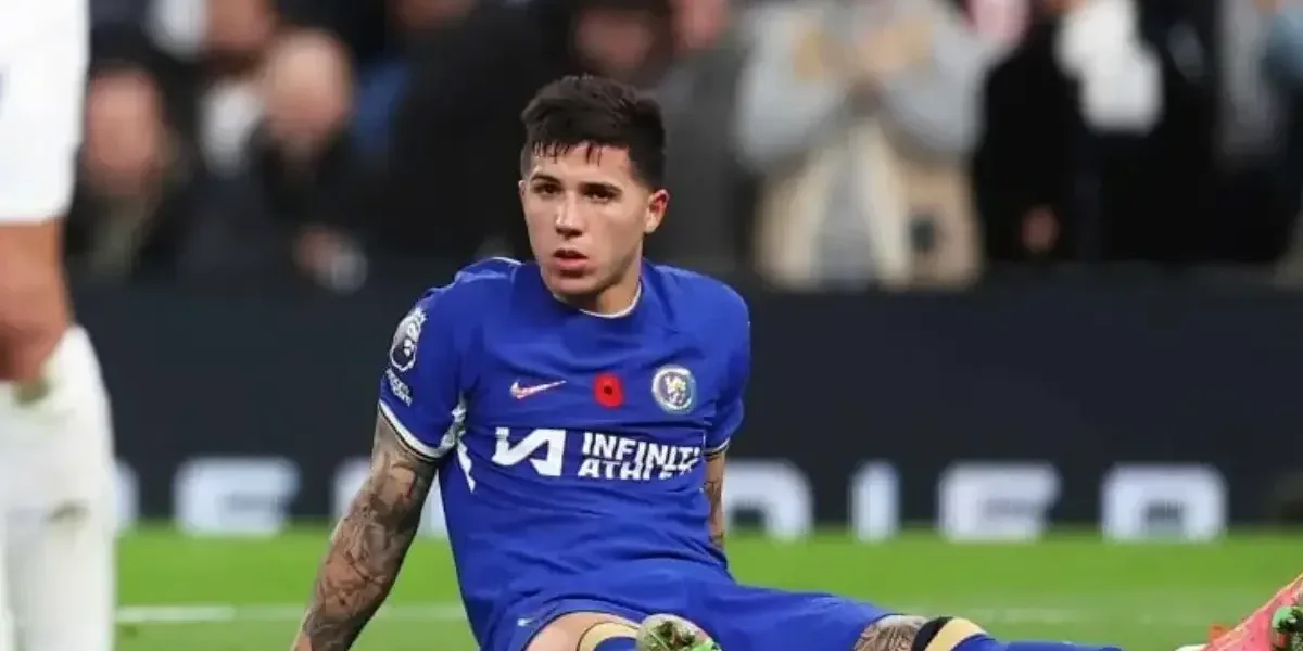 Enzo Fernández aclaró cómo se encuentra tras la molestia que sufrió en ...