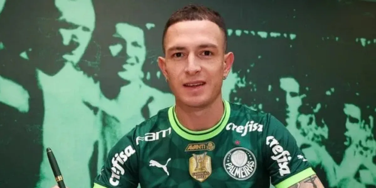 Anibal Moreno fue presentado en Palmeiras y se irá de Racing cuando ...