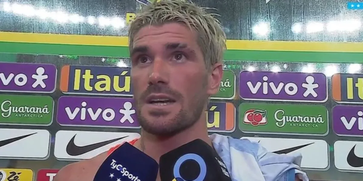 La misteriosa declaración de Rodrigo de Paul tras ganar en el Maracaná: "Ojalá lo esté mirando ...