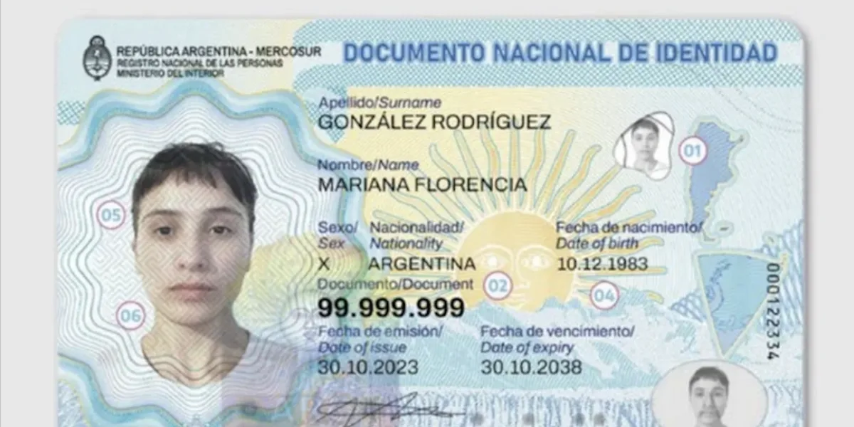 Argentina estrena su nuevo DNI electrónico con un diseño “mundialista ...