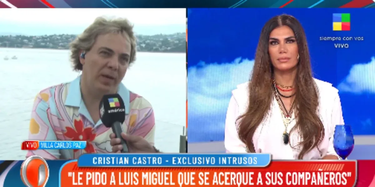 Cristián Castro habló de su enemistad con Luis Miguel: "Luis se tiene que acercar a sus ...