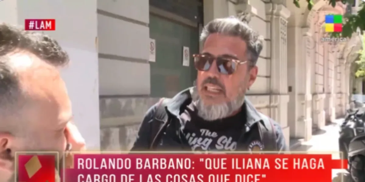 El descargo de Rolando Barbano contra Iliana Calabró: "Que se haga cargo de lo que dice" | Filo News