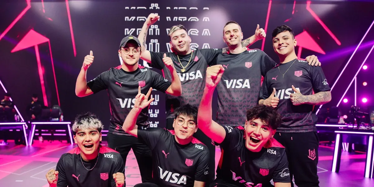 KRÜ Esports, el equipo del Kun y Messi, debutó con una victoria en la ...