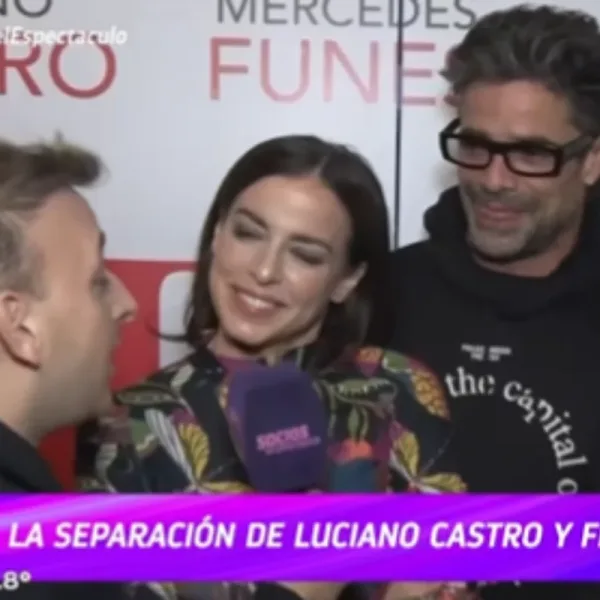 Luciano Castro se mostró enojado tras ser consultado por su separación de Flor Vigna | Filo News