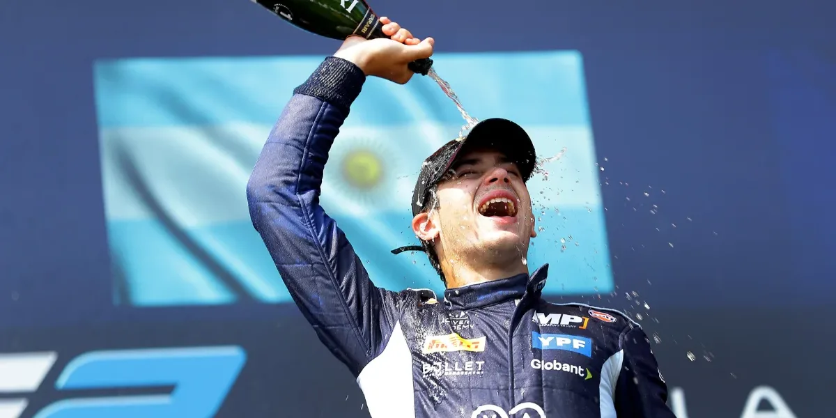 Franco Colapinto ganó por primera vez en la F2 con una increíble maniobra | Filo News