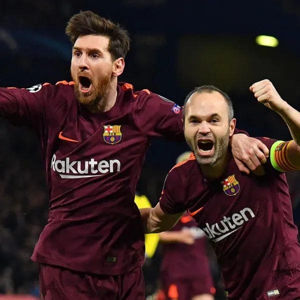 El emotivo mensaje de Messi a Iniesta, que anticipó su retiro del ...